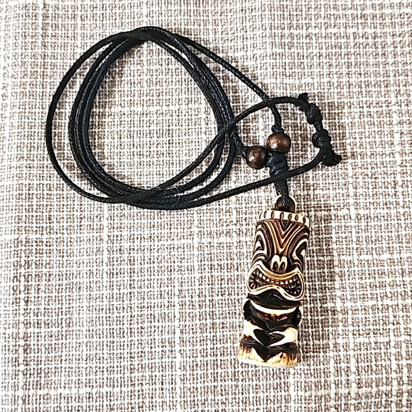 House Of Adornments | Accessories | Cool Tiki Idol Resin Leather ...